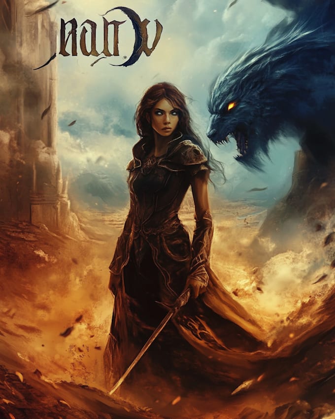 Design professional fantasy book covers by Lamaowe | Fiverr