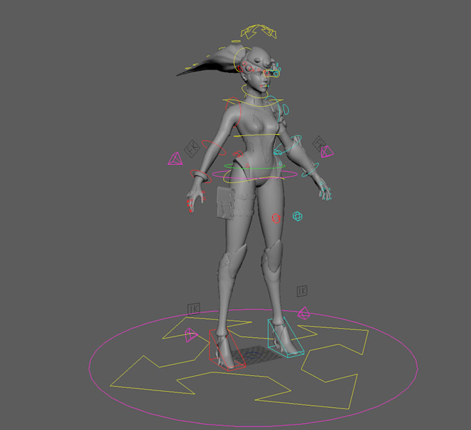 Create 3d rigs for maya by Andrea_basile_ | Fiverr