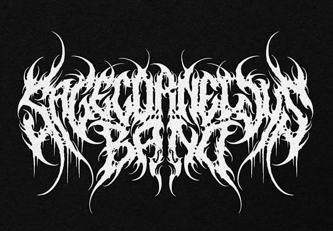 Design your black, slamming, brutal, death metal logo by Olga_wilde | Fiverr