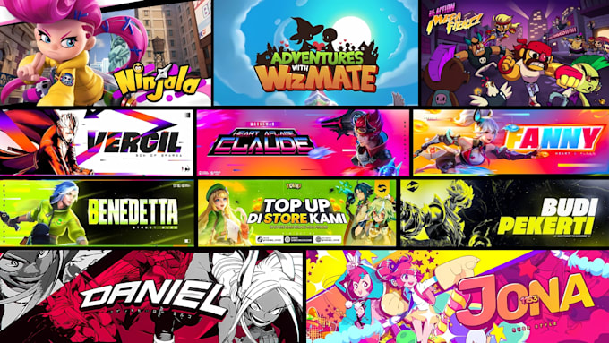 Do steam game banner ui environment poster design steam game art ...