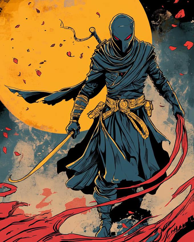 Draw webtoon cover page art light novel comic book cover by Luigigherty ...