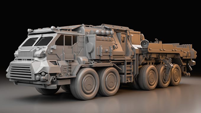 3d car modeling for 3d printing, truck model and customs body kits 3d ...
