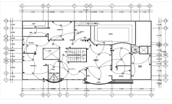 Architecture mep hvac plumbing electrical permit drawing by Dennis ...