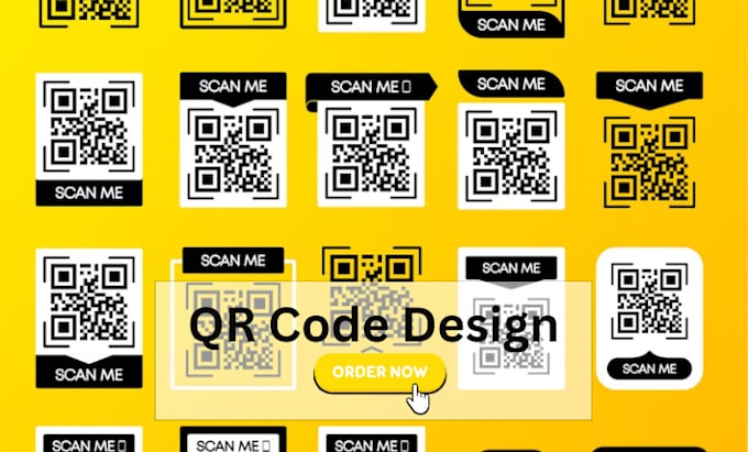 Design professional qr code, qr code with logo, qr code generator by Kaden_finley | Fiverr