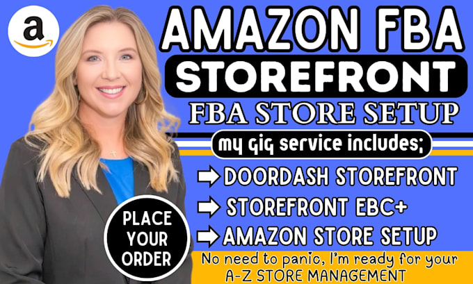 Create amazon storefront, build restaurant storefront, doordash storefront, awg by Amelia4454 ...