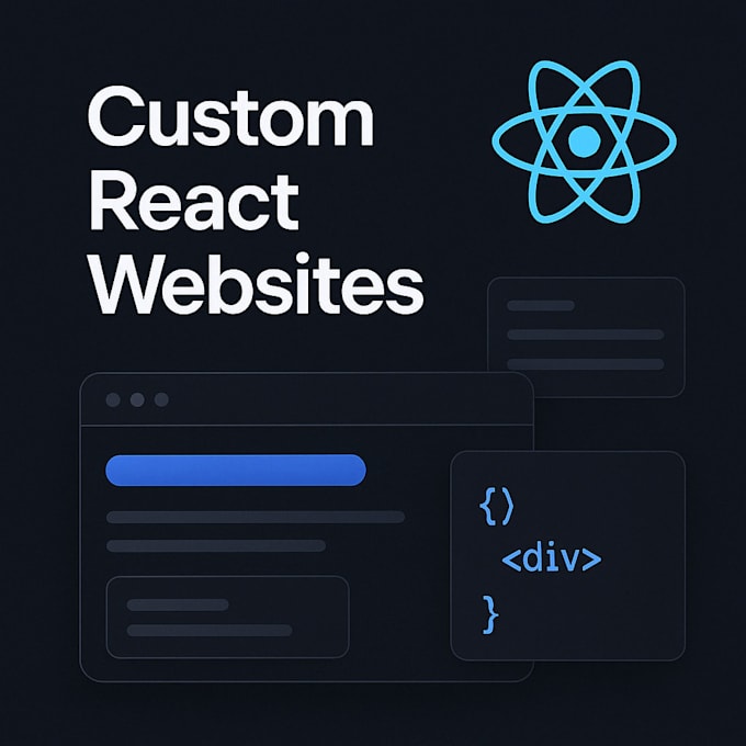 Do custom react website by Light3739 | Fiverr