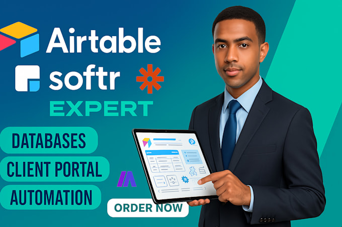 Airtable crm database design airtable automation softr app client portal baserow by Mike_base ...