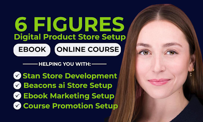 Setup beacons ai, payhip store, stan store for ebook or online course sales by Carolinaandrew9 ...