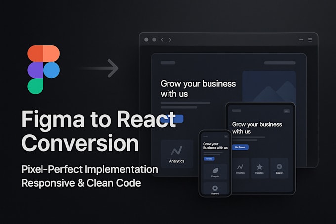 Convert your figma design into a nextjs react app by Emadagata | Fiverr
