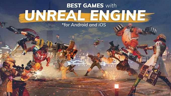 Create unreal engine game, unreal engine 5 game, unreal engine game development by ...