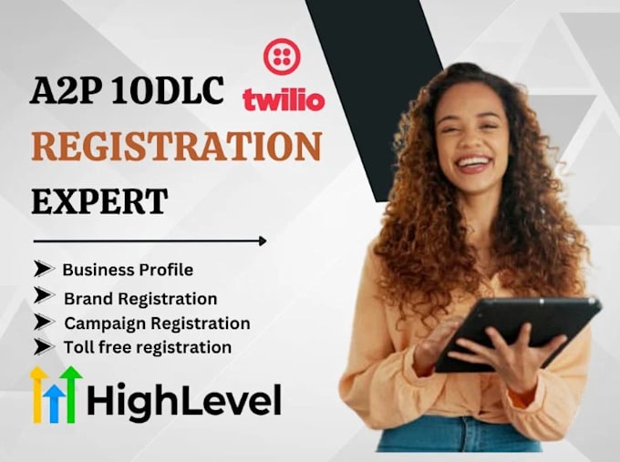 Setup twilio acount, upgraded non suspended twilio accounts, a2p 10dlc verified by ...