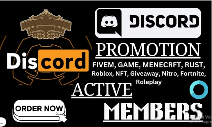 Discord promotion, discord advertising for server growth by ...