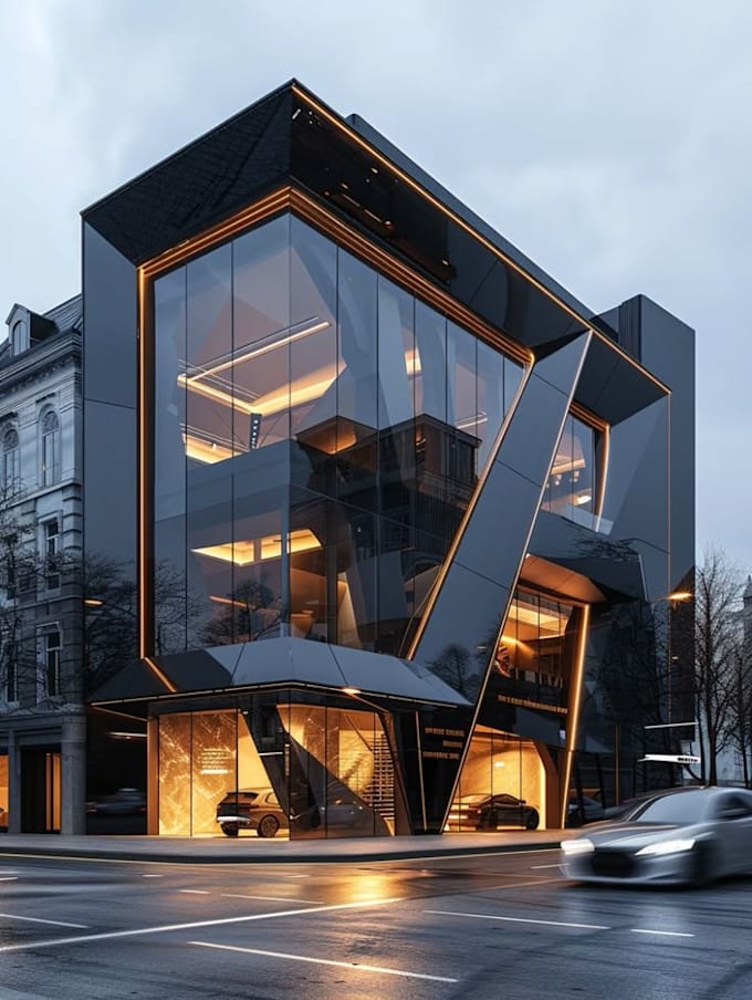 Create stunning exterior architectural design using autocad by ...