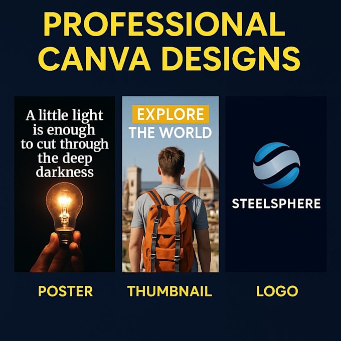 Create stunning canva designs for facebook, instagram, youtube, and ...