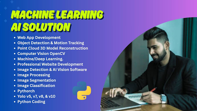 Code,develop web app, computer vision python point cloud ai model, deep learning by Gellacha ...