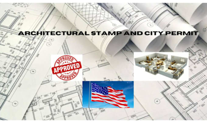 Review, draw and virginia, stamp architectural and engineering drawing ...