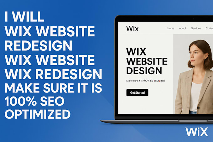 Wix website redesign, wix website design and redesign, wix website, wix ...