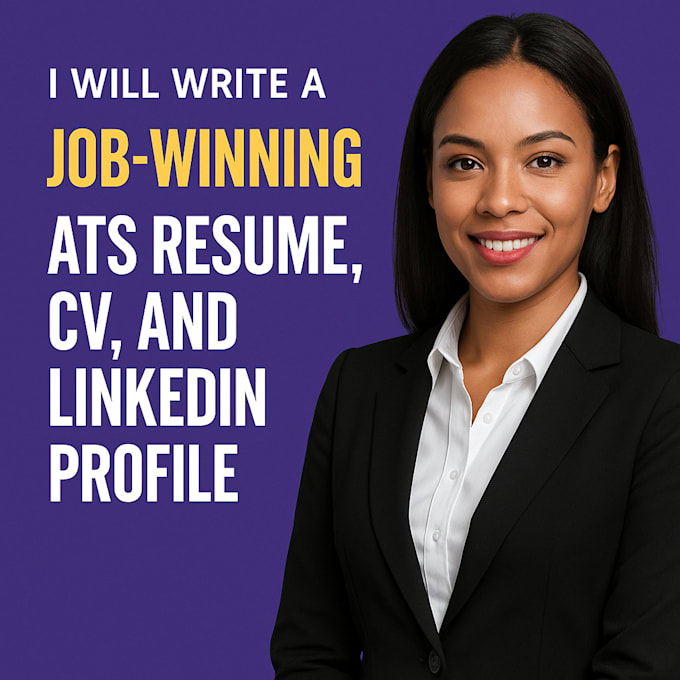 Write ats resume writing, cv writing, linkedin profile, resume editing by Cec_cee | Fiverr