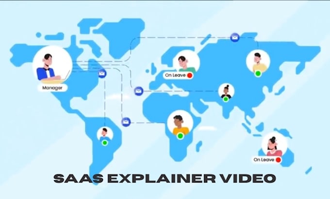 Create saas explainer video, saas demo video, saas product vide0 saas animation by ...