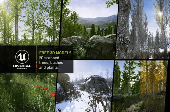 3d environment, unreal engine environment, unreal engine asset, blueprint by Ibnusman_studo5 ...