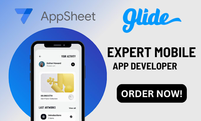 Design or redesign glide apps with database setup, api integration ai ...