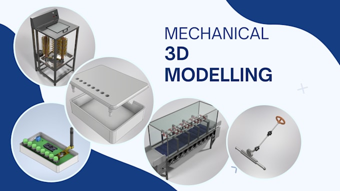 Create precise mechanical 3d models, cad design and drawings by Joanfponce | Fiverr