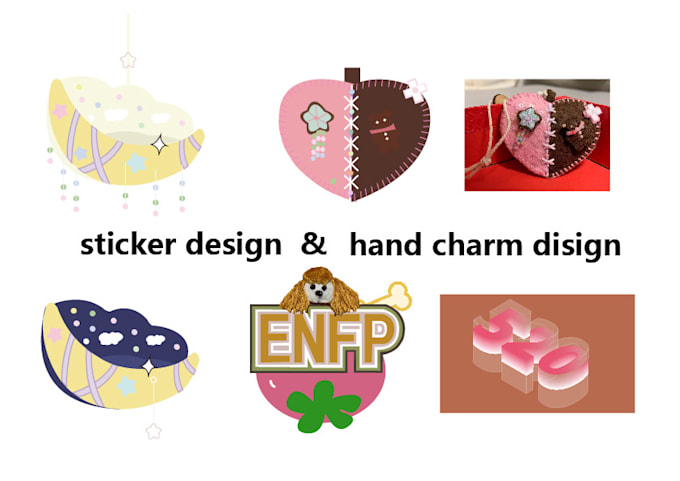 Design custom sticker for you by Ciel_wang | Fiverr