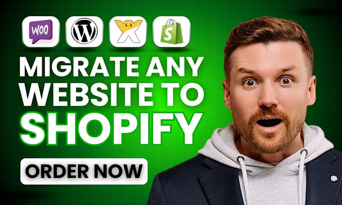 Migrate woocommerce to shopify, wordpress to shopify migration, wix to shopify by Digital_site1 ...