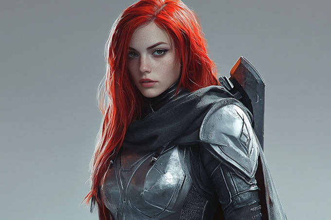 Make beautiful sci fi, fantasy, dnd character portraits by Dallevanilk ...