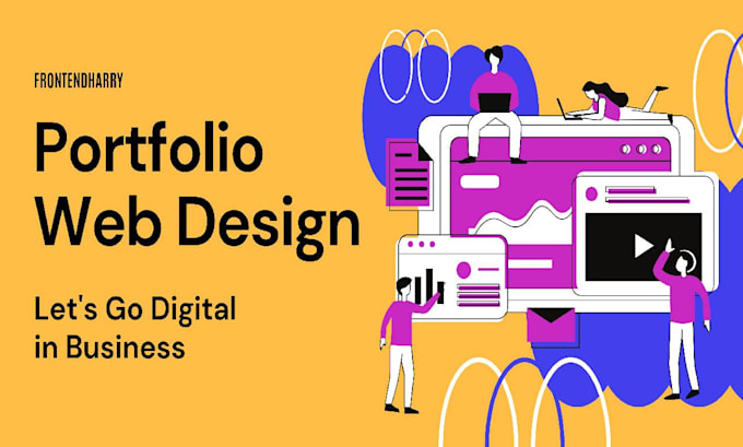 Create a responsive website to showcase your creative portfolio by ...