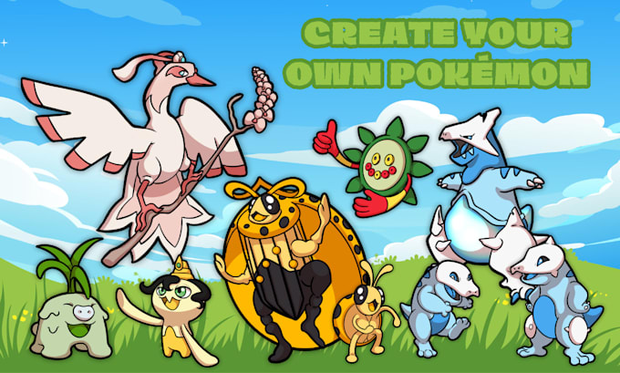 Make a fakemon design by Thijsbruins | Fiverr