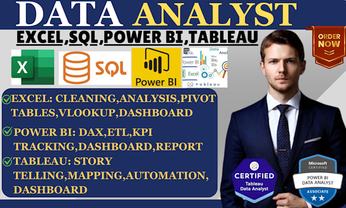 Do excel and google sheets dashboard,data analysis,pivot,chart by Robert_morriss | Fiverr