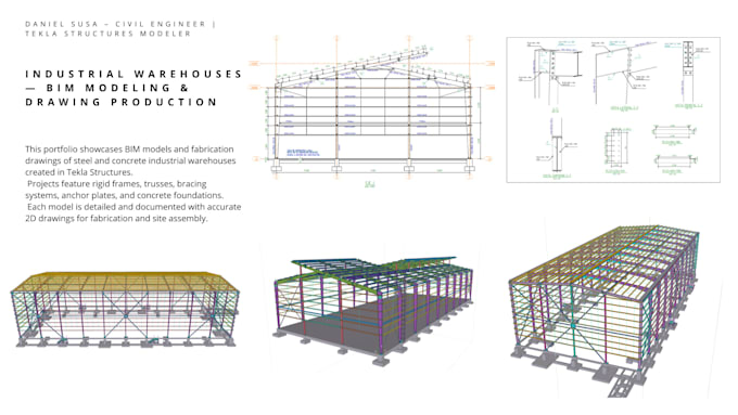 Model and deliver fabrication drawings in tekla structures by ...