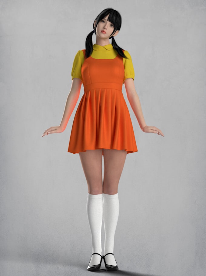 Do 3d metahuman character, realistic character, daz 3d, character ...