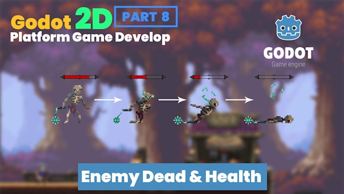2d game development for godot by Dam_lemul | Fiverr
