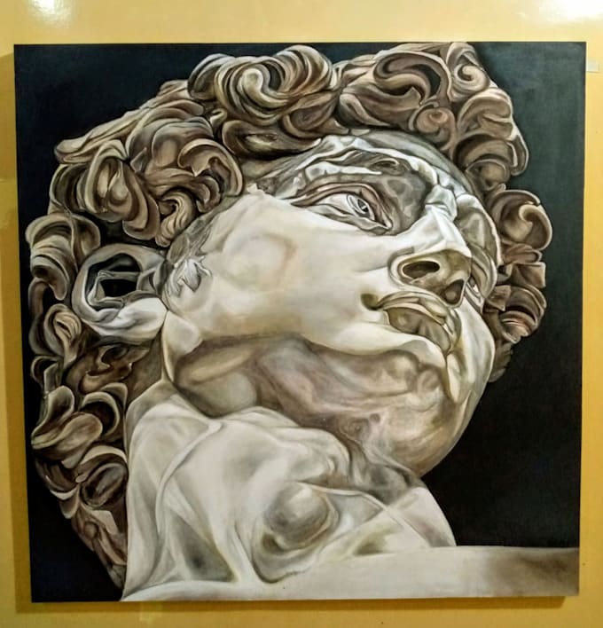 Paint a real acrylic painting on canvas by Maryah000 | Fiverr