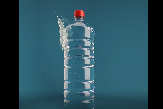 Do 3d water simulation 3d product animation fire simulation fluid ...