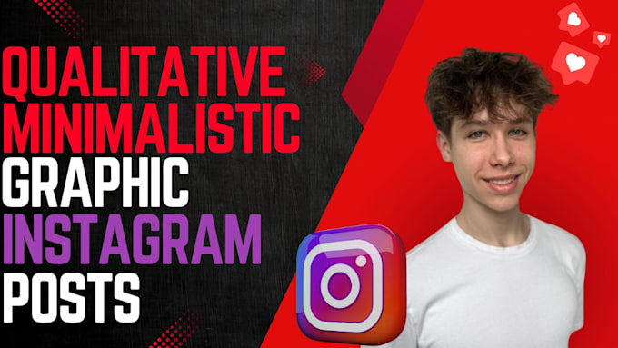 Design minimalistic but eyecatching instagram posts for local ...