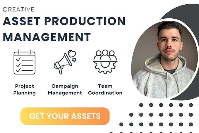 Manage your creative asset production by Drgtftnss | Fiverr