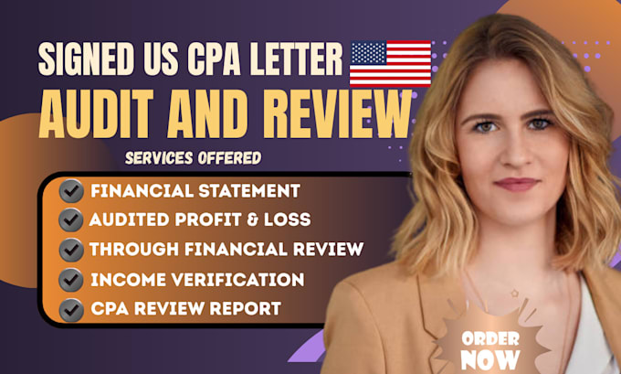 Sign usa audit cpa review financial statement audit financial cpa ...