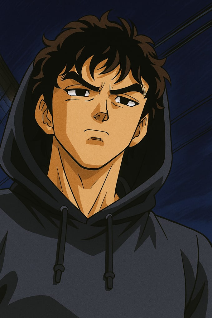 Do an anime character estilo manga by Nachcarballeda_ | Fiverr