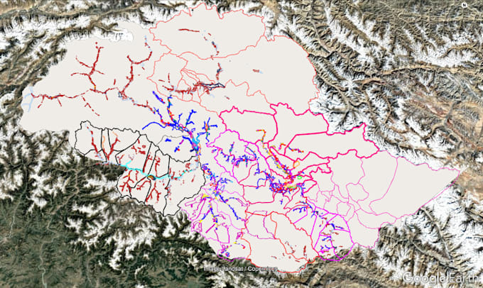 Digitize maps, create shapefiles, and extract features in google earth pro by Nadir_gis_pro | Fiverr