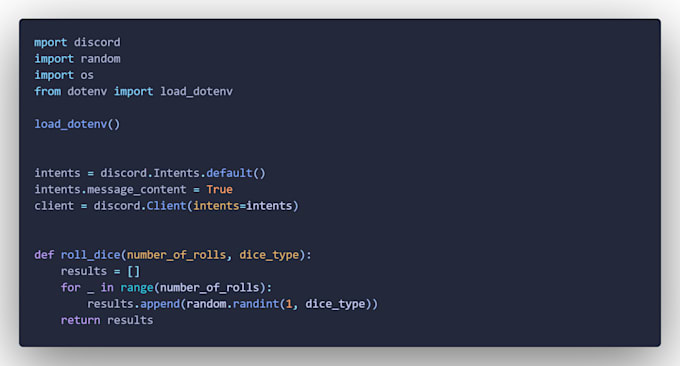 Create any discord bot you need by Itbttex | Fiverr