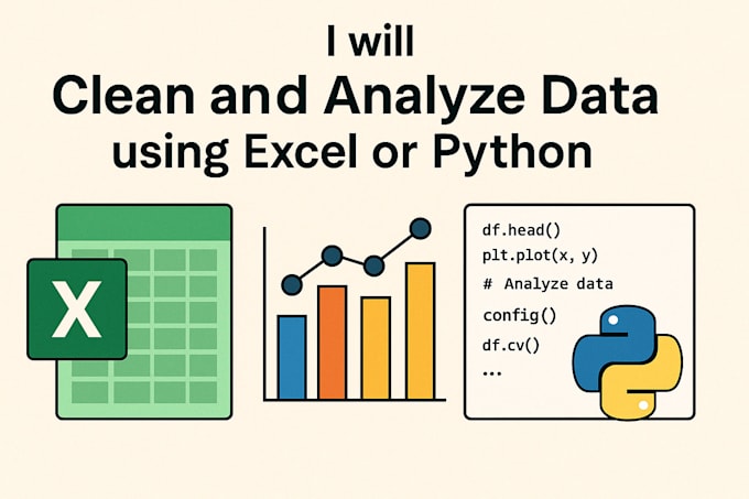Clean And Analyze Data Using Excel Or Python By Ebedanalytics Fiverr