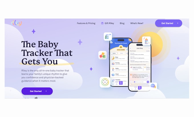 Design landing page design website promotion website design saas ...