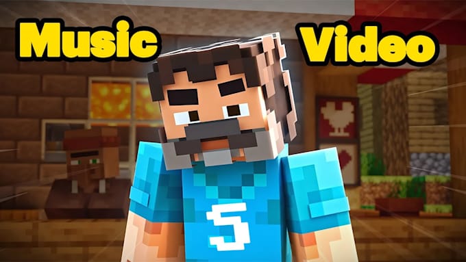 Create a 3d music minecraft animation by Joemcraft | Fiverr