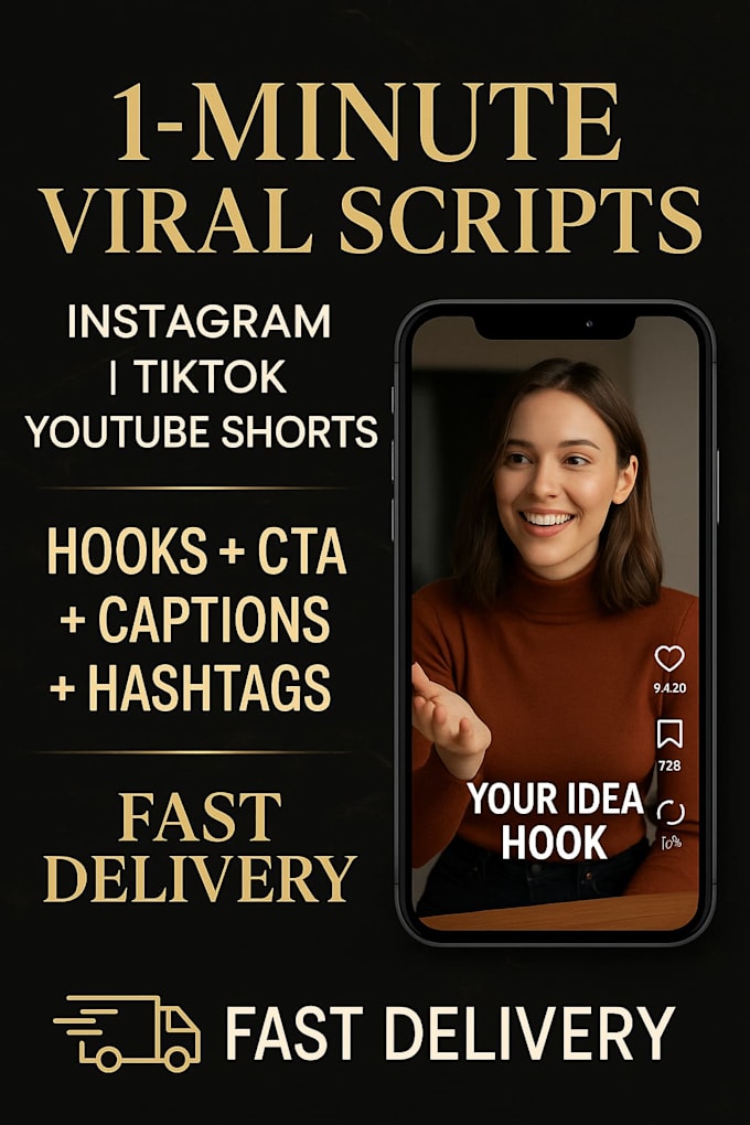 Write engaging and viral reel scripts for any niche by Pixawriting | Fiverr