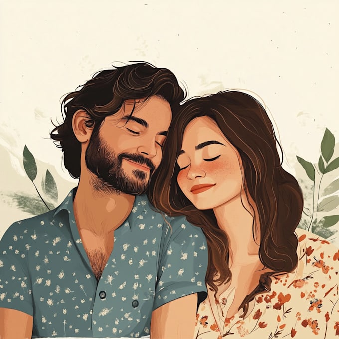 Create cute cartoon portrait by Aliciatewart | Fiverr