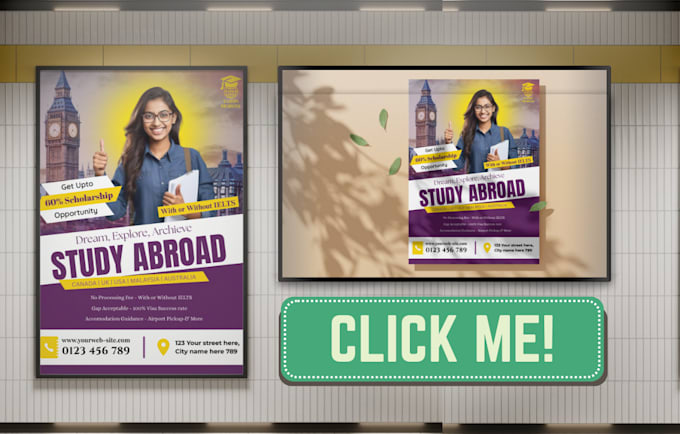 Make modern event, party, agency flyer design in 8 hours by Its_me_tarun | Fiverr