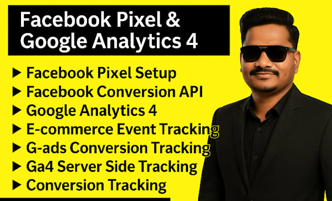 Fix or setup facebook pixel google analytics 4 ecommerce conversion api tracking by ...